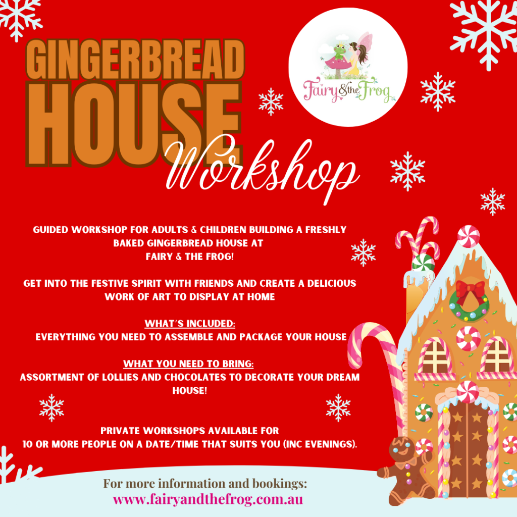 Christmas Gingerbread House Workshop in Sydney | Fun for All Ages